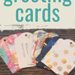 Upcycle Your Greeting Cards | Simply Living Green