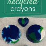 DIY Earth Day Recycled Crayons | Simply Living Green