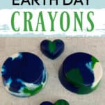 DIY Earth Day Recycled Crayons | Simply Living Green